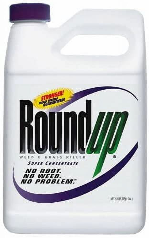 Roundup Super Concentrate Weed Killer Spray and Preventer, 128 oz for ...