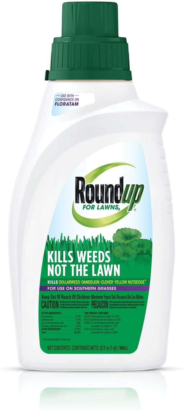 Roundup for Lawns 5 Concentrate Southern, 32 oz. - Walmart.com
