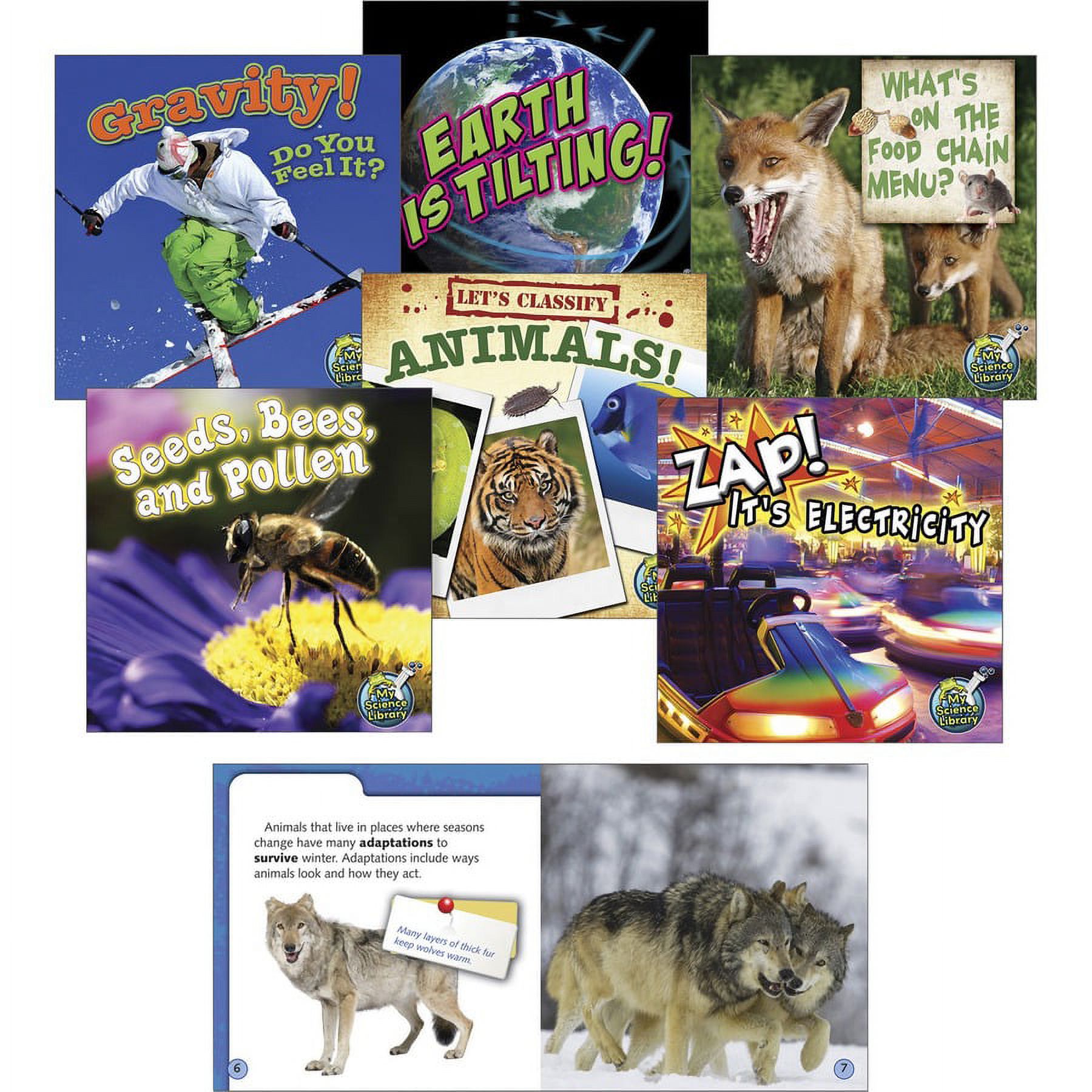 Rourke Educational Grades 2-3 Science Library Book Set Printed Book ...