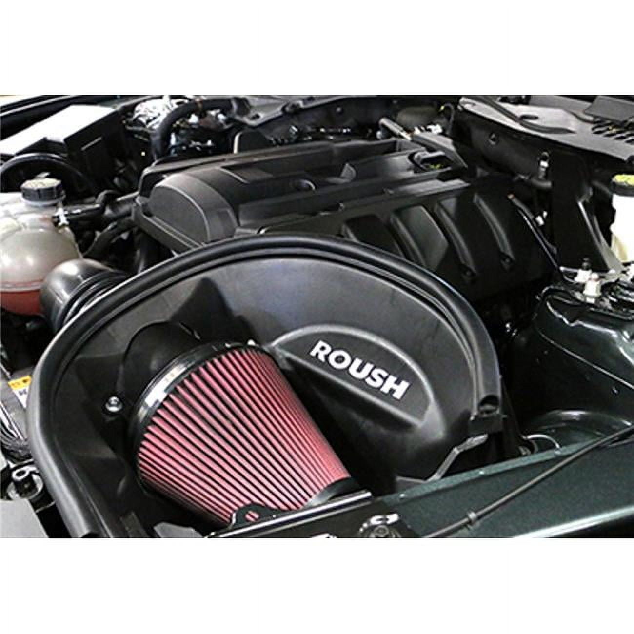 Roush Performance 2015 Ford Mustang Black Cold Air Intake System with ...