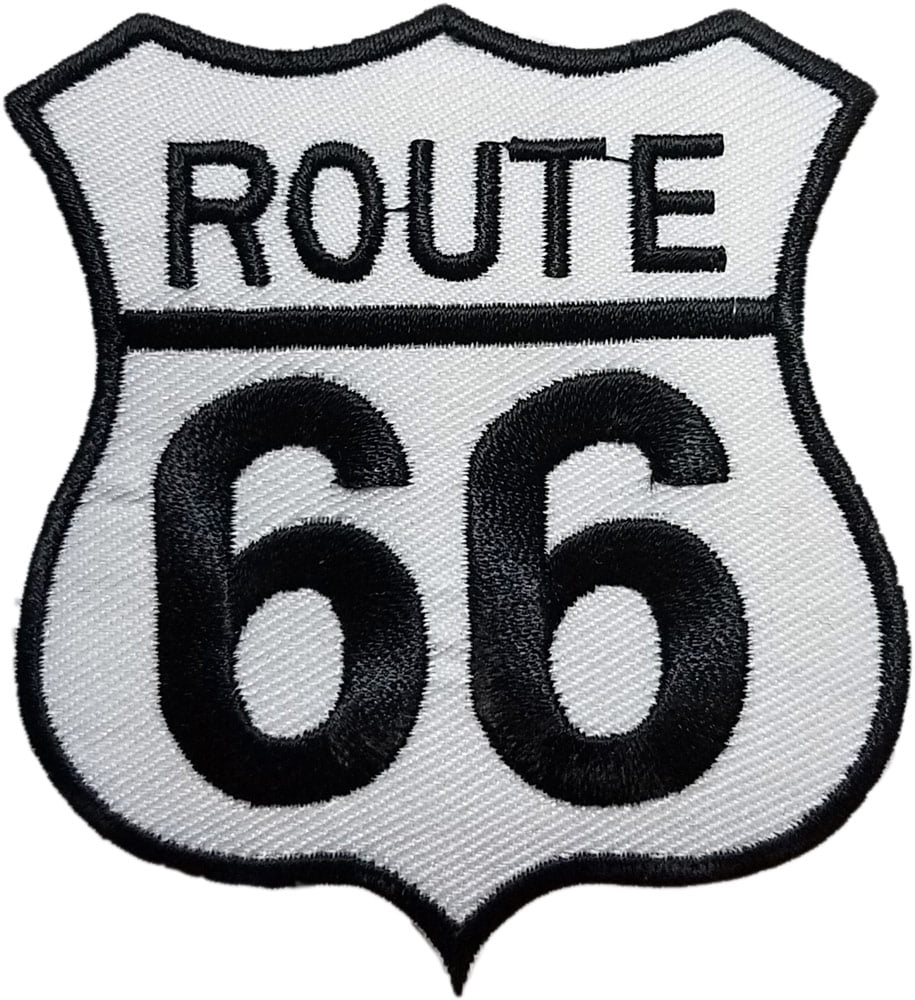 Route 66 Embroidered Sew On Patch - 2 3/4" X 3" - Walmart.com
