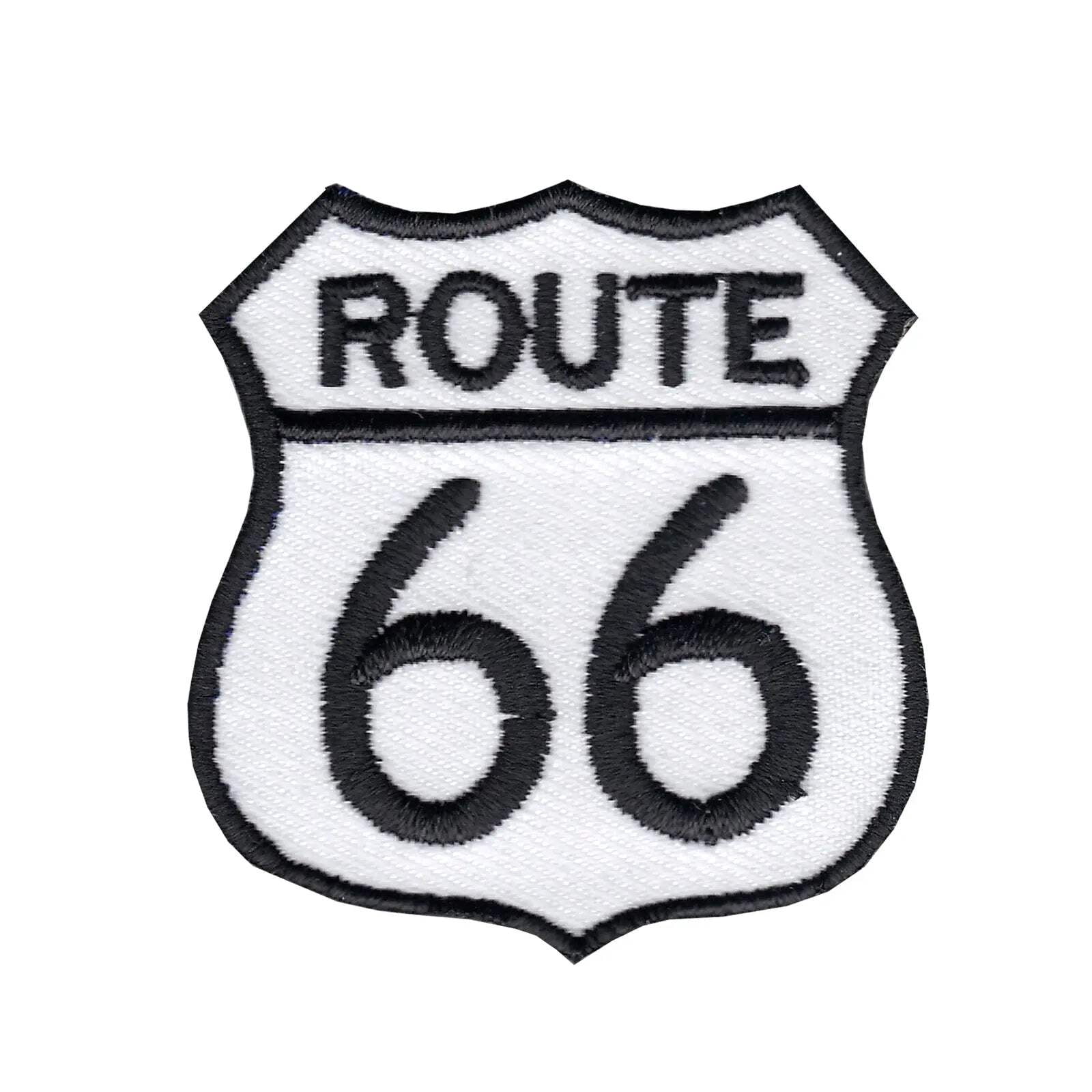 Route 66 Iron On Embroidered Patch - Walmart.com