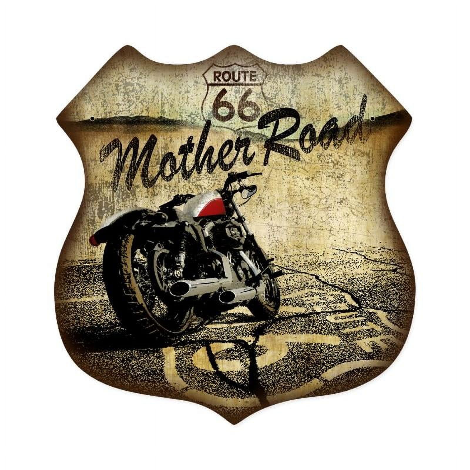 Route 66 Vintage Sign “Made in the USA with heavy gauge steel ...