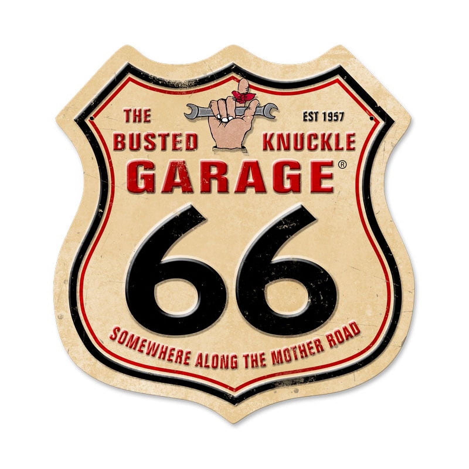Route 66 Vintage Sign “Made in the USA with heavy gauge steel ...