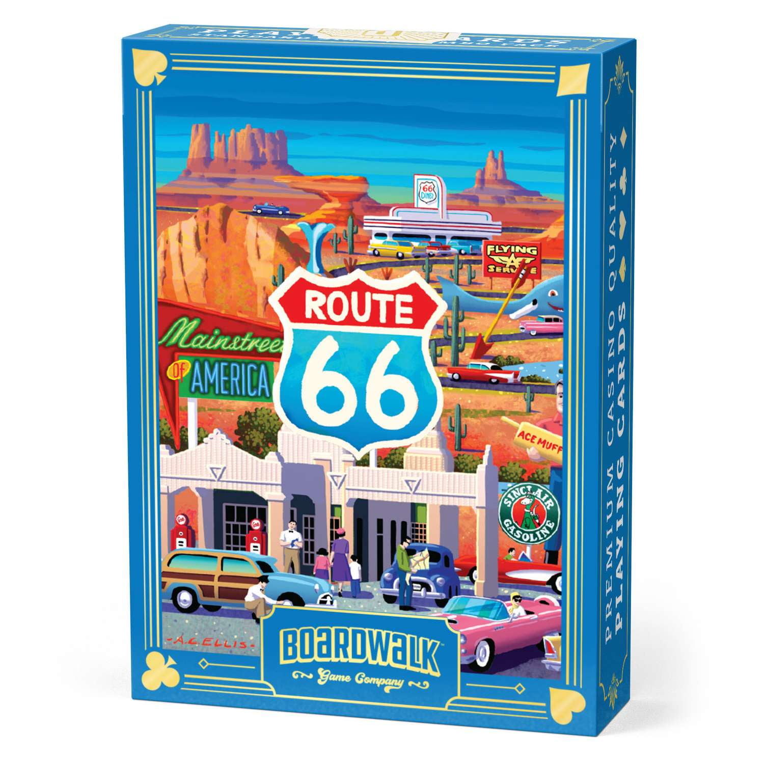 Route 66 by Boardwalk - Playing Cards - Walmart.com