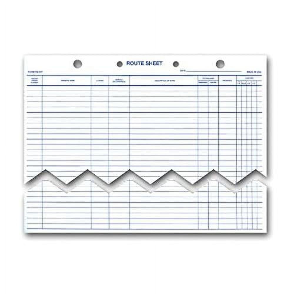 Route Sheets/Appointments - Form #RS-547 - Walmart.com