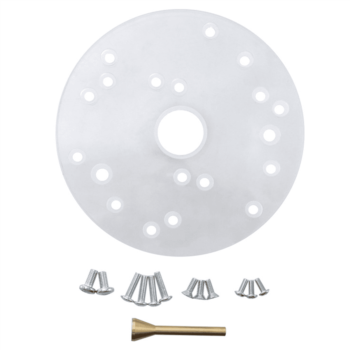 Router Base Plate Kit for Trim Routers Compact Router Plate with Screws ...