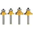 Router Bit 1/4in Shank Edging Router Bit for DIY Tables Doors Cabinets ...