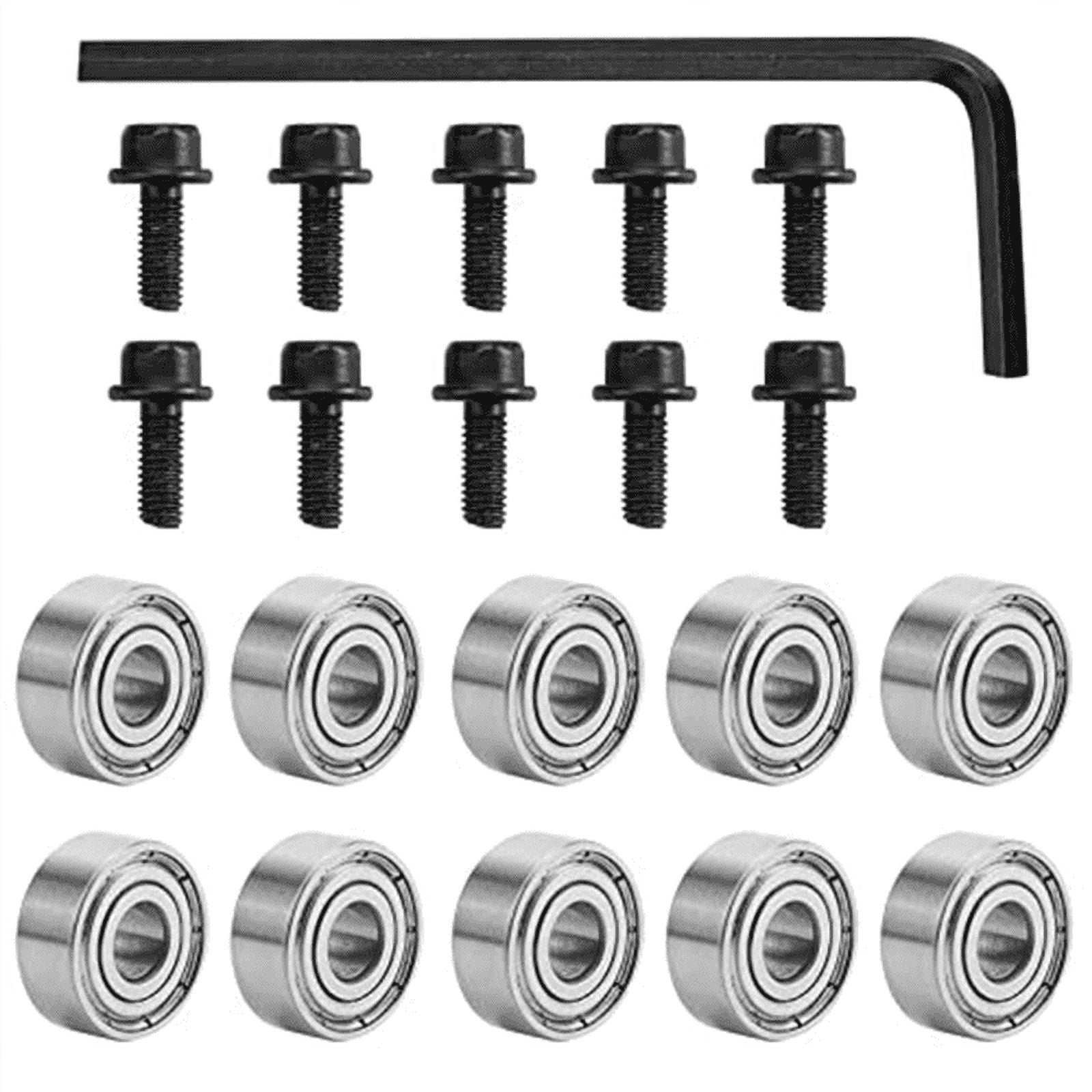 Router Bit Bearings Top Bearing Kit Interior Dia: 3/16Inch & Outer 1 ...