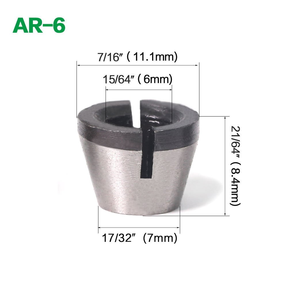 Router Bit Extension Collet Chuck for Engraving and Trimming Machines ...