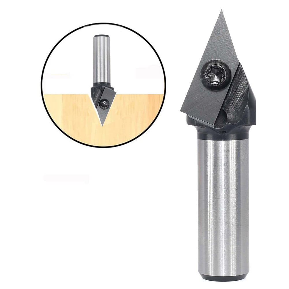 Router Bit Milling Cutter 45 Degree V-shaped Carbide Resistance To ...