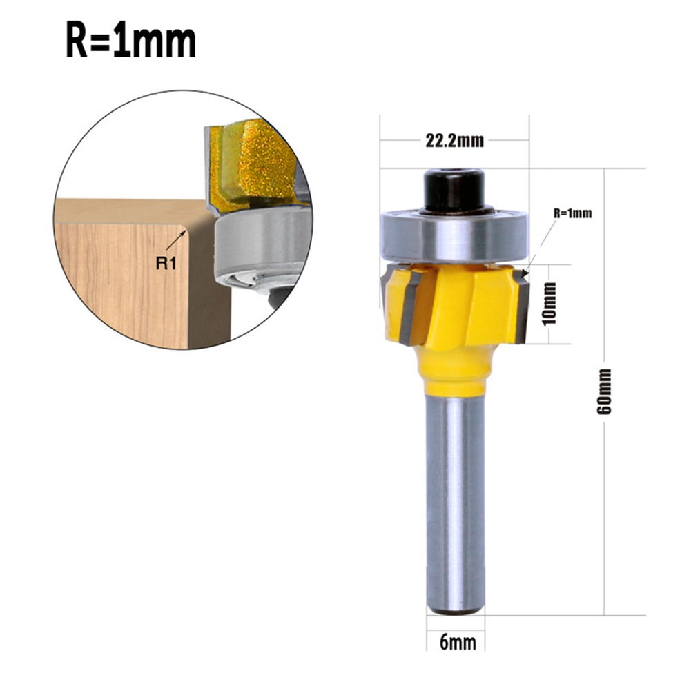 Router Bits Milling Cutter 1 Pc/Set Cemented Carbides Edge Banding ...