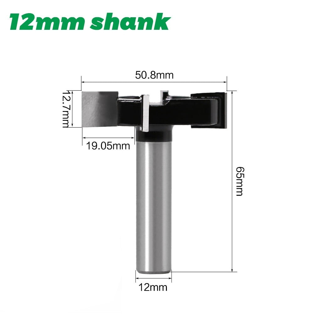 Router Bits Slab Flattening Planing Bit Wood Milling Cutter Woodworking ...