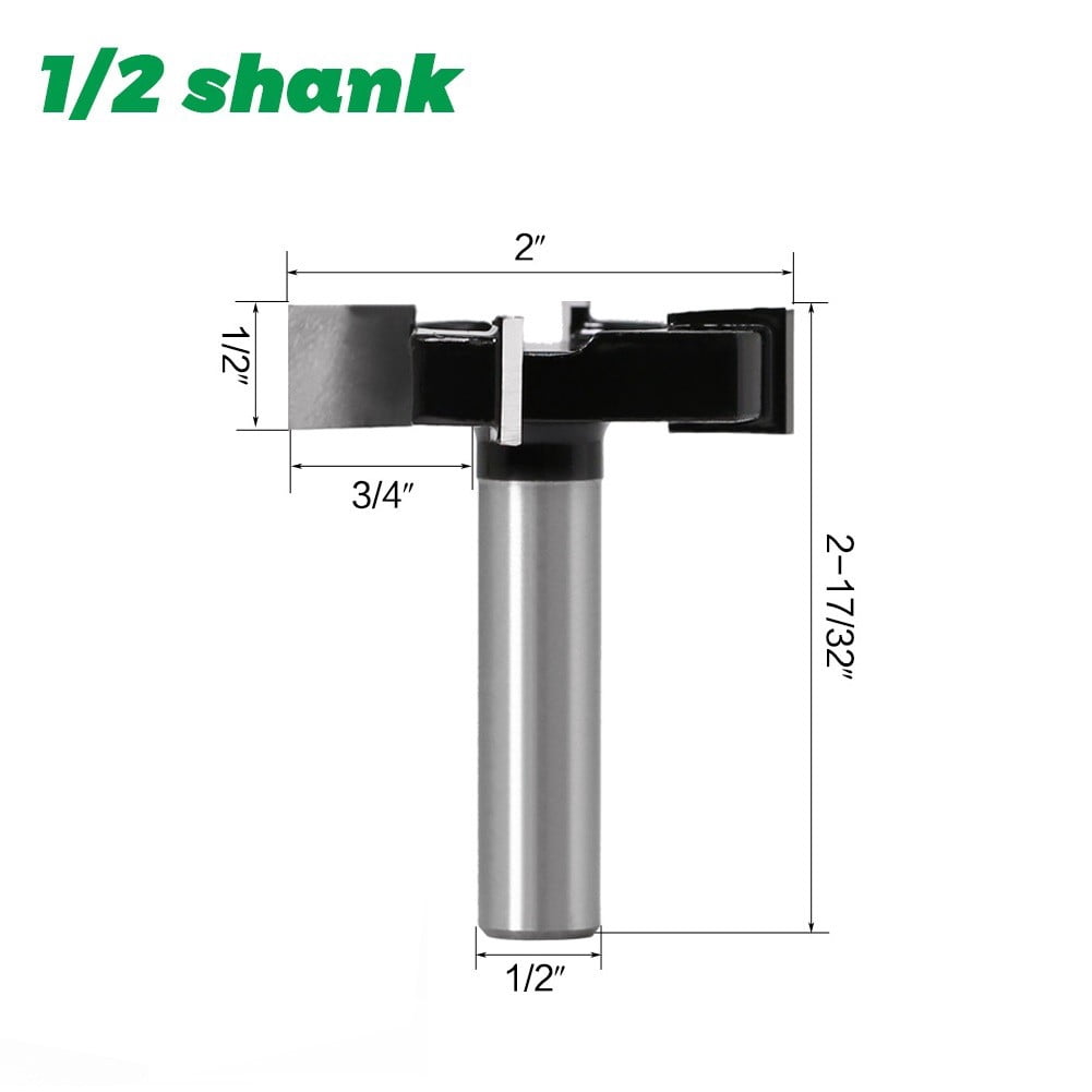 Router Bits Slab Flattening Planing Bit Wood Milling Cutter Woodworking ...