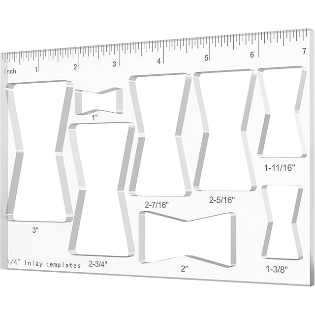 Router Clip Butterfly Inlay Template Woodworking Decoration Router ...