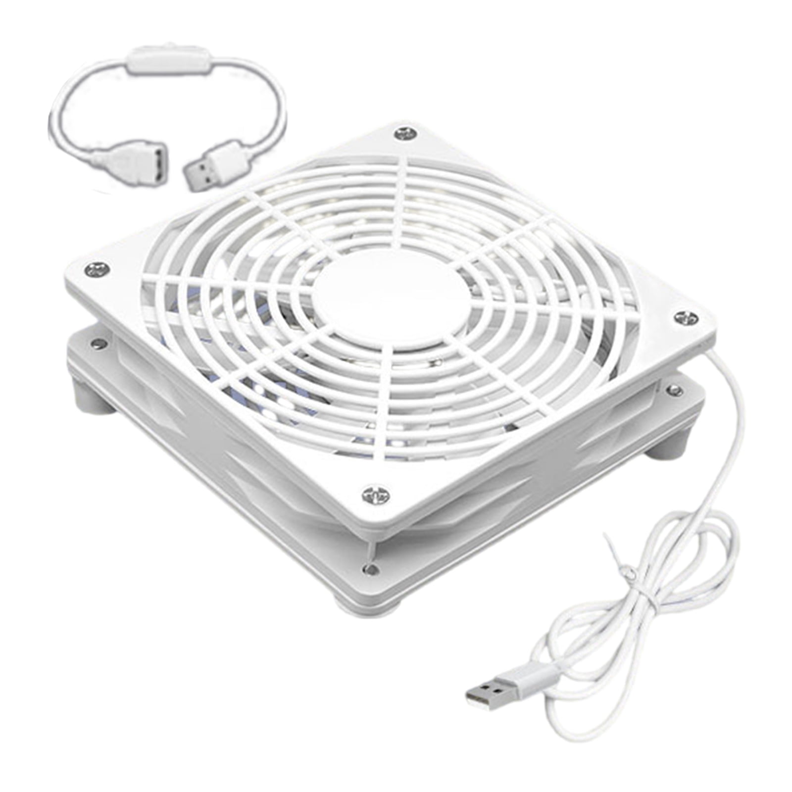 Router Cooling Fan PC Coolers HDTV Box Wireless Quiet 1800rpm USB Power ...