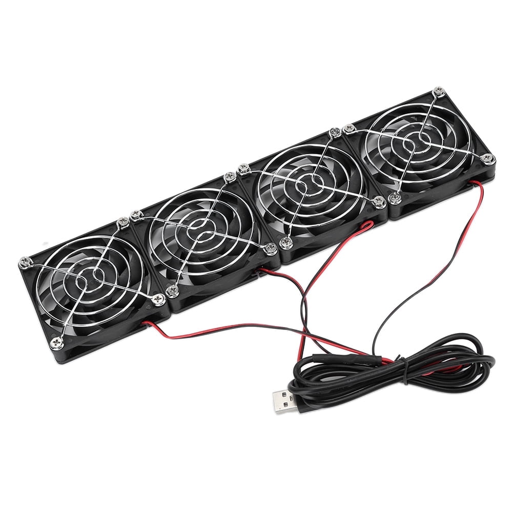 Router Cooling Fans 5V USB Power Heat Sink ABS for ASUS RTAC5300 R7900 ...