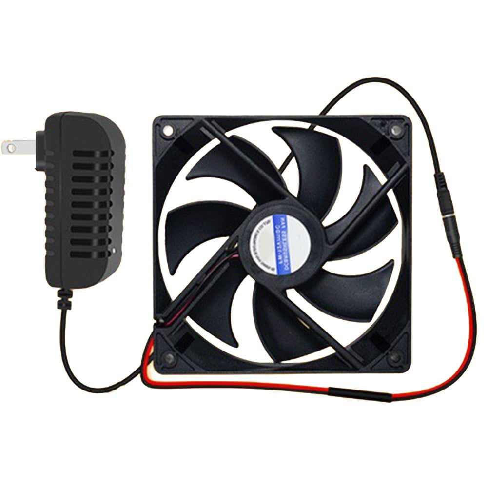 Router Fan, Computer Cooler fan, TV Box, DC 12V with wire, 80mm, 8cm ...