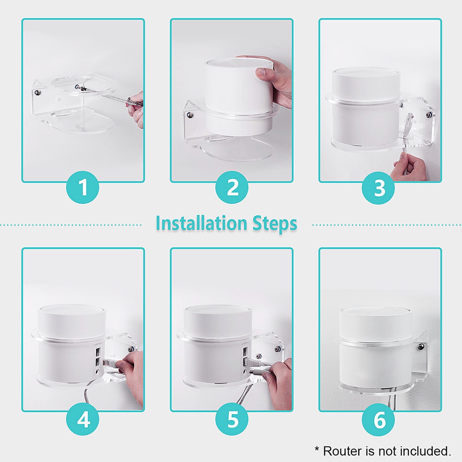 Router Holder,Router Mount Stand X60 1 With Deco X20 Or Deco X60 Stand ...