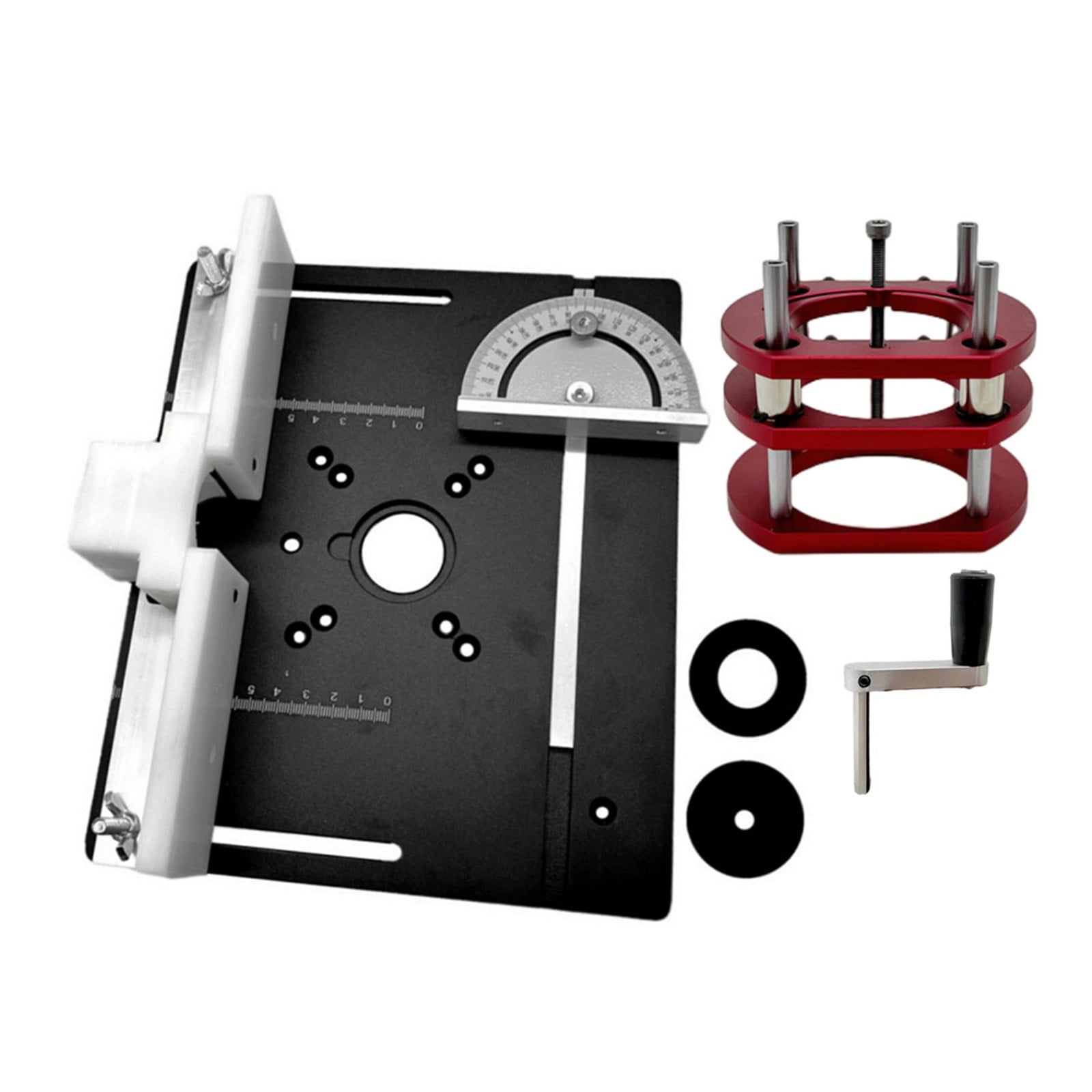 Router Lift Kit W/ Aluminum Router Plate for 65mm Diameter Motors ...