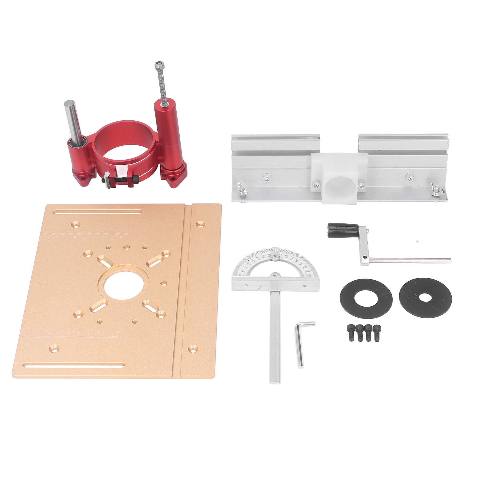 Router Lift System, Aluminum Alloy and Stainless Steel, Gold ...