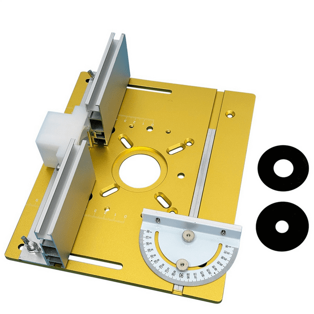 Router Lift System and Aluminum Router Table Insert Plate, Electric ...