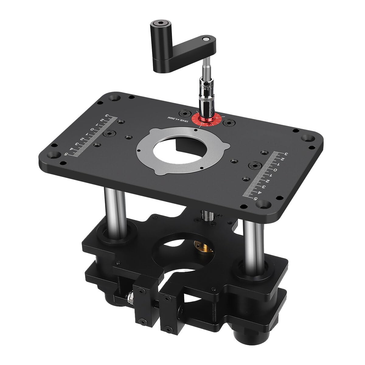 Router Lift for 65mm/69mm Wood Router for Router Table Set Up Lift with ...