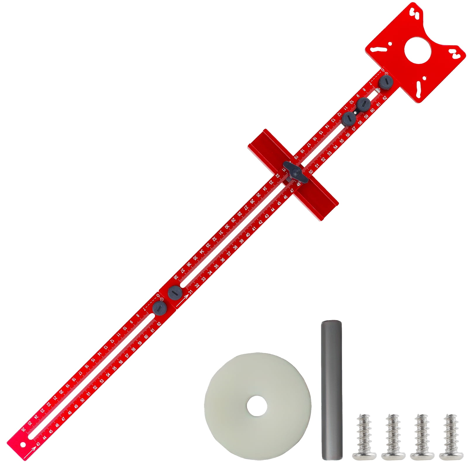 Router Milling Groove Bracket Adjustable Router Circle Cutter Jig ...