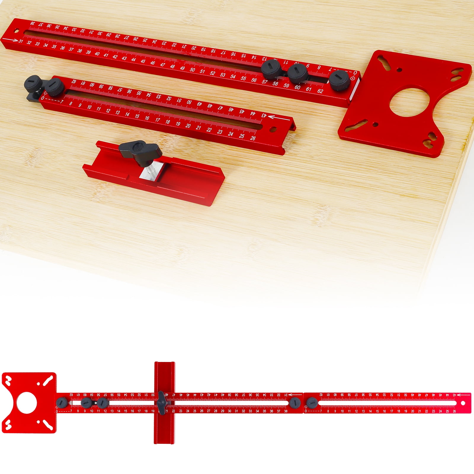 Router Milling Groove Bracket Adjustable Router Circle Cutter Jig ...