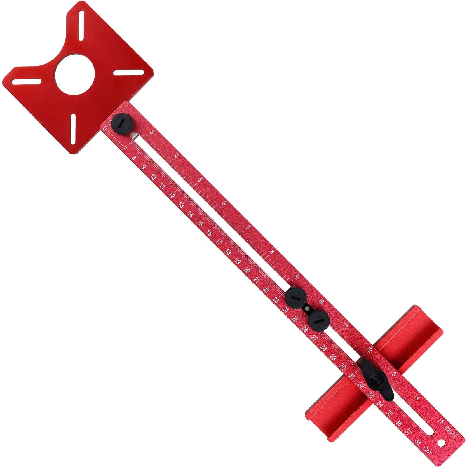 Router Milling Groove Bracket Aluminum Alloy 4 in 1 Router Circle ...