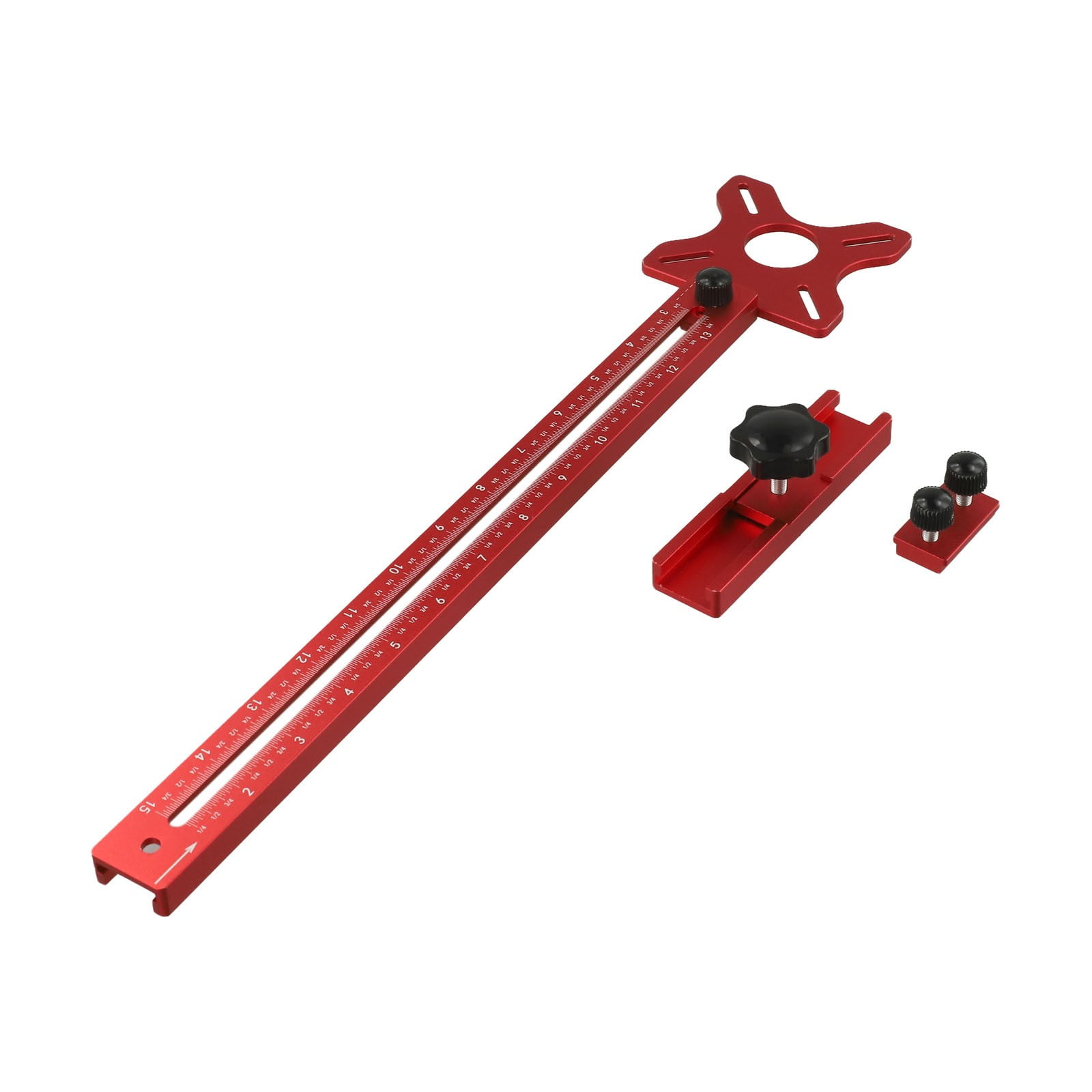 Router Milling Groove Bracket, Cabinet Hardware Jig And Router Guide ...