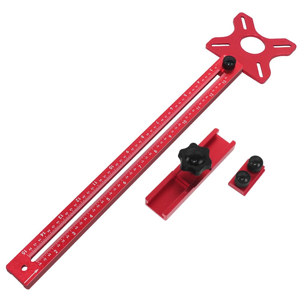 Router Milling Groove Bracket, Cabinet Hardware Jig And Router Guide ...