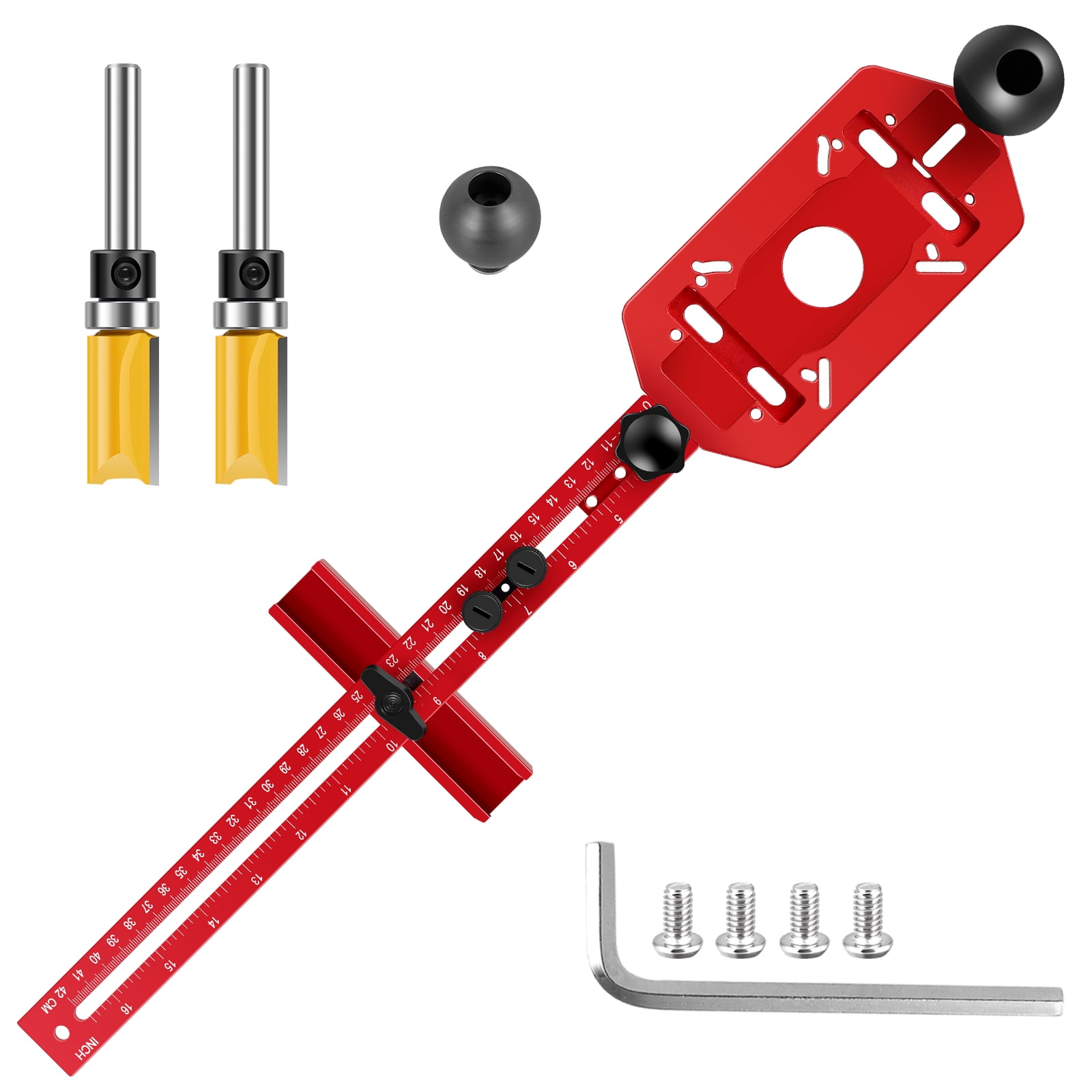 Router Milling Groove Bracket Precise Milling Router Guide Detachable ...