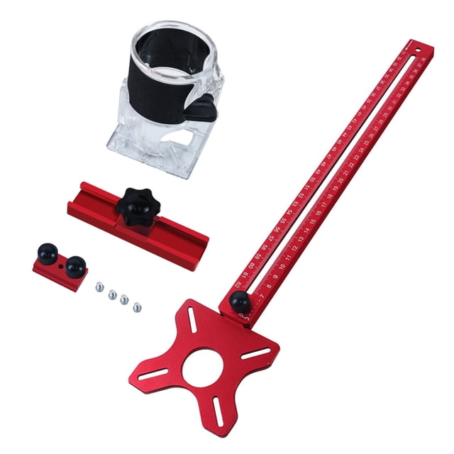 Router Milling Grooves Bracket Aluminum Router Circles Cutting ...