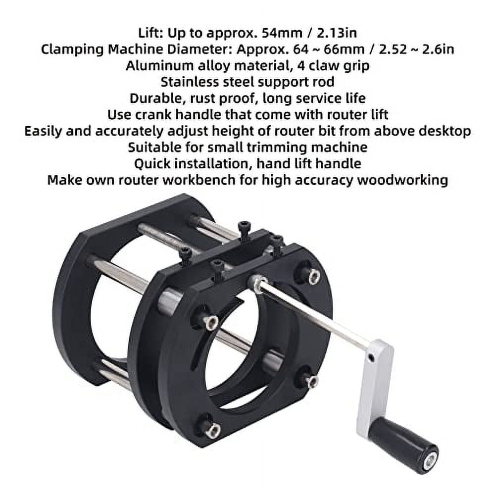 Router , Router Lifting , 4 Jaw Metal Milling Table System for Electric ...