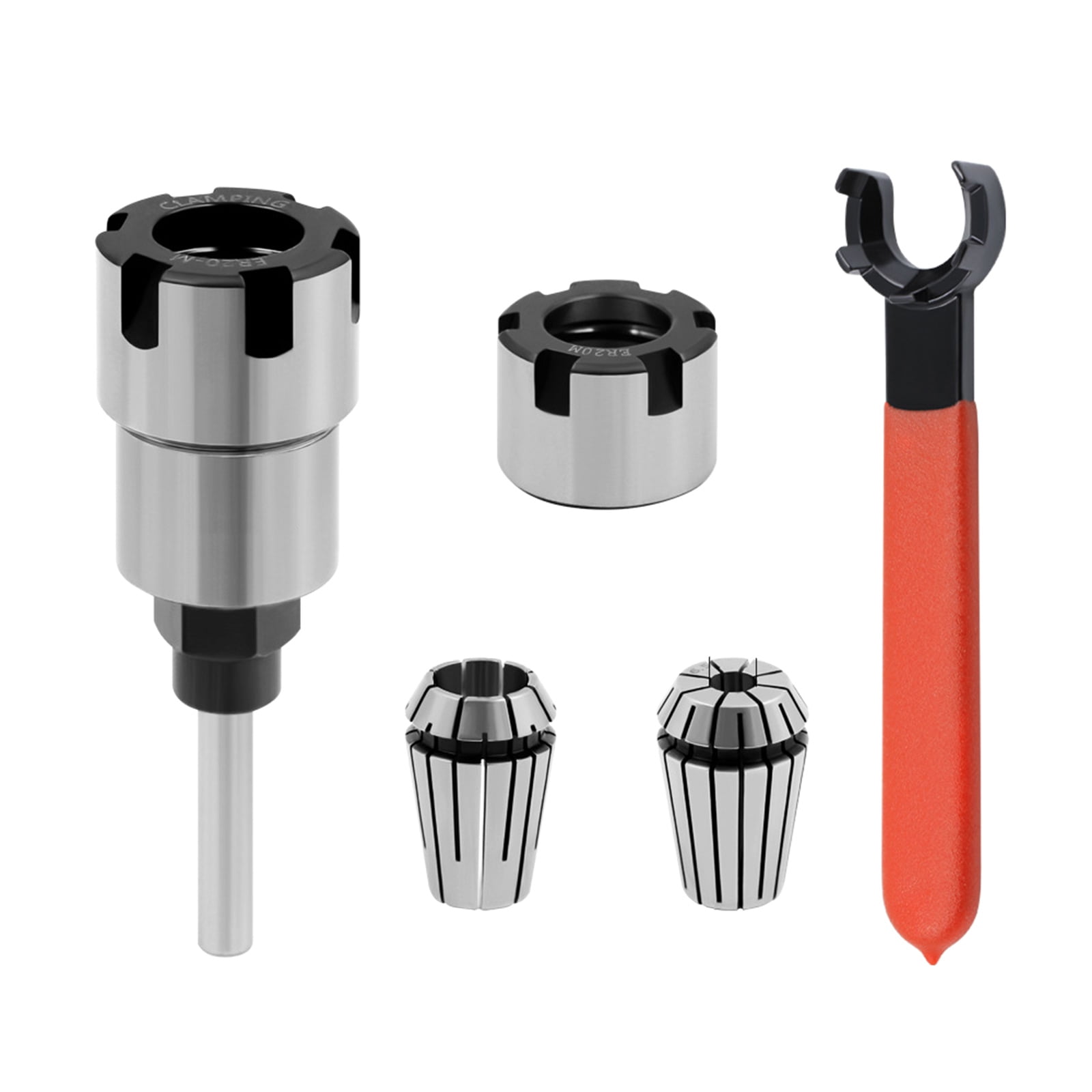 Router Shank Extension Rod Convert 1 & 4 Shank Bits, ER20 Included ...