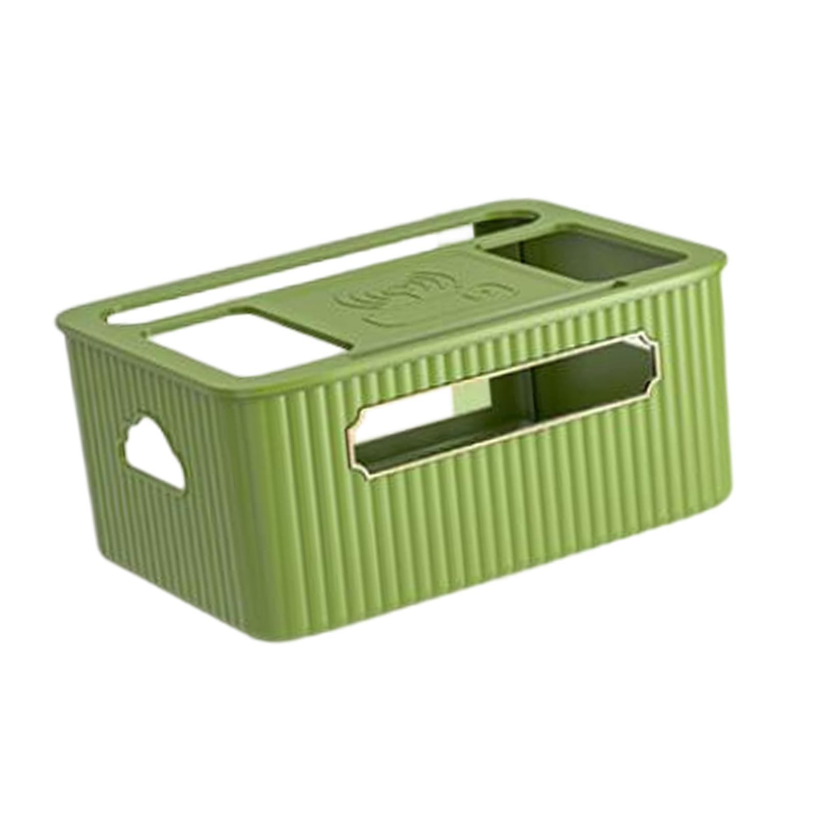 Router Storage Box Cord Arrangement Box Router Organizer Large Capacity ...