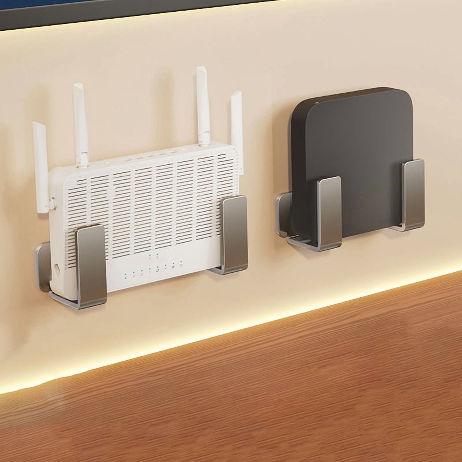 Router Storage Box Wall Artifact Set-top Box Wall-mounted Fixture ...