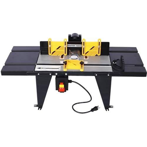 Router Table, Electric Benchtop Router Tables, Wood Working Craftsman ...