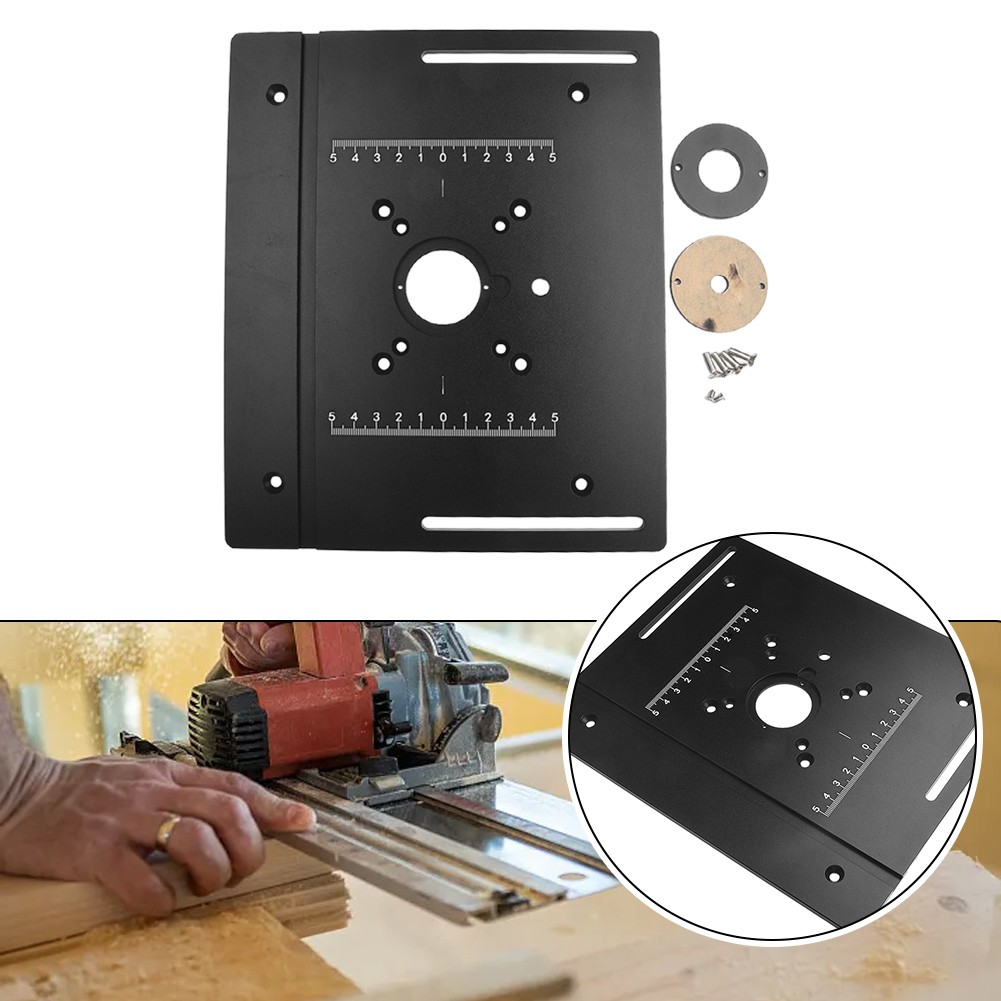 Router Table Insert Plate Aluminum Alloy Router Table Insert ...