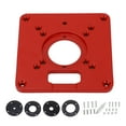 Router Table Insert Plate Aluminum Alloy Universal Design Accessory for ...