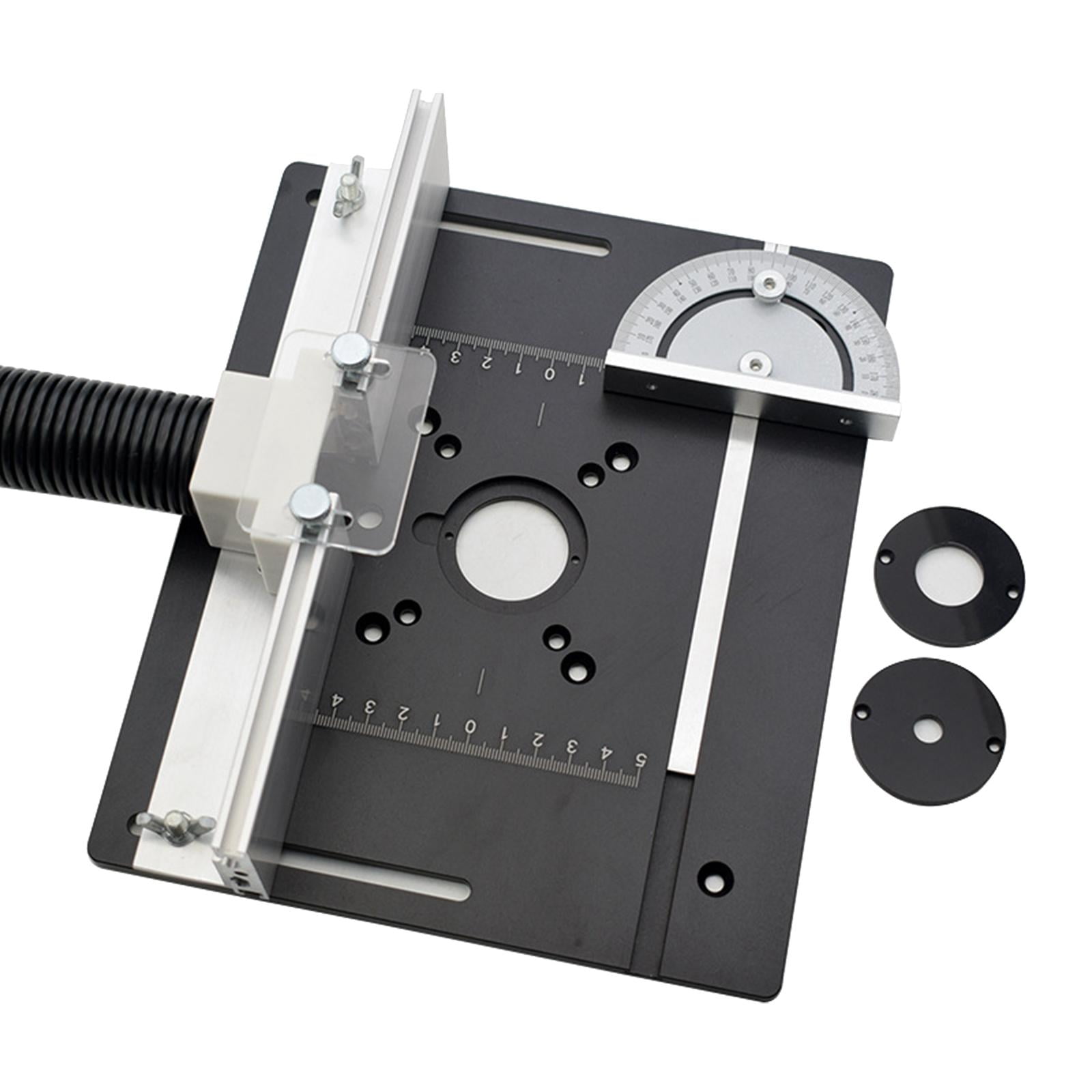 Router Table Insert Plate Wood Router Plate Auxiliary Tool Benches ...
