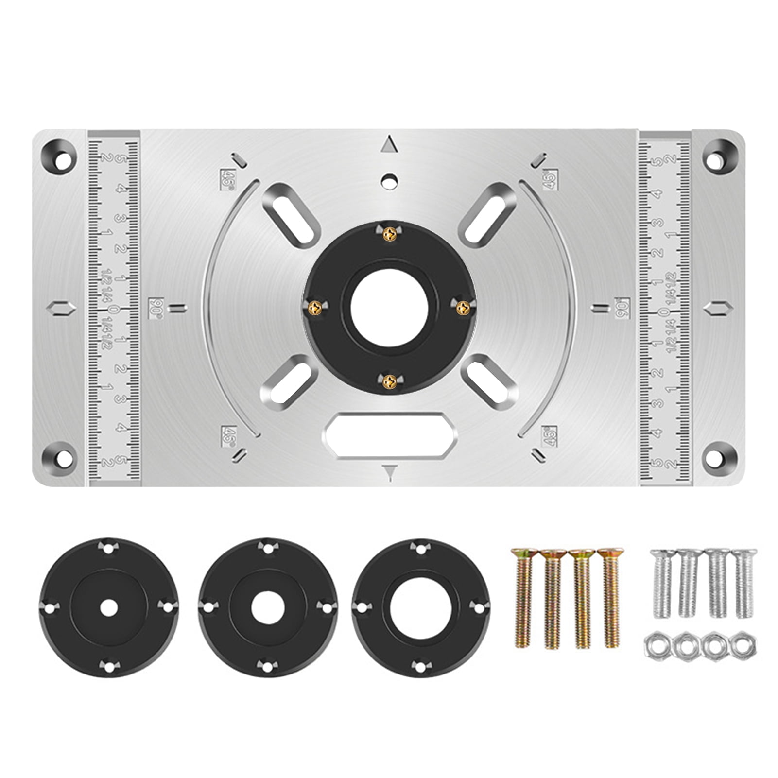 Router Table Insert Plate, Woodworking Router Plate, Cast Aluminum ...