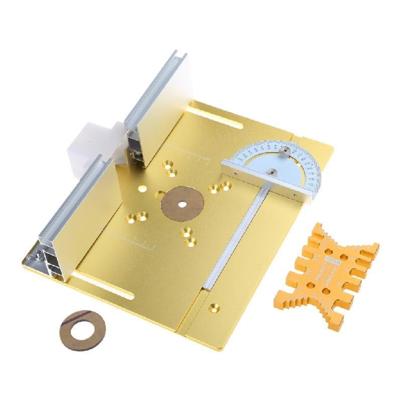Router Table Insert Plate for Woodworking Benches Table with Miter ...
