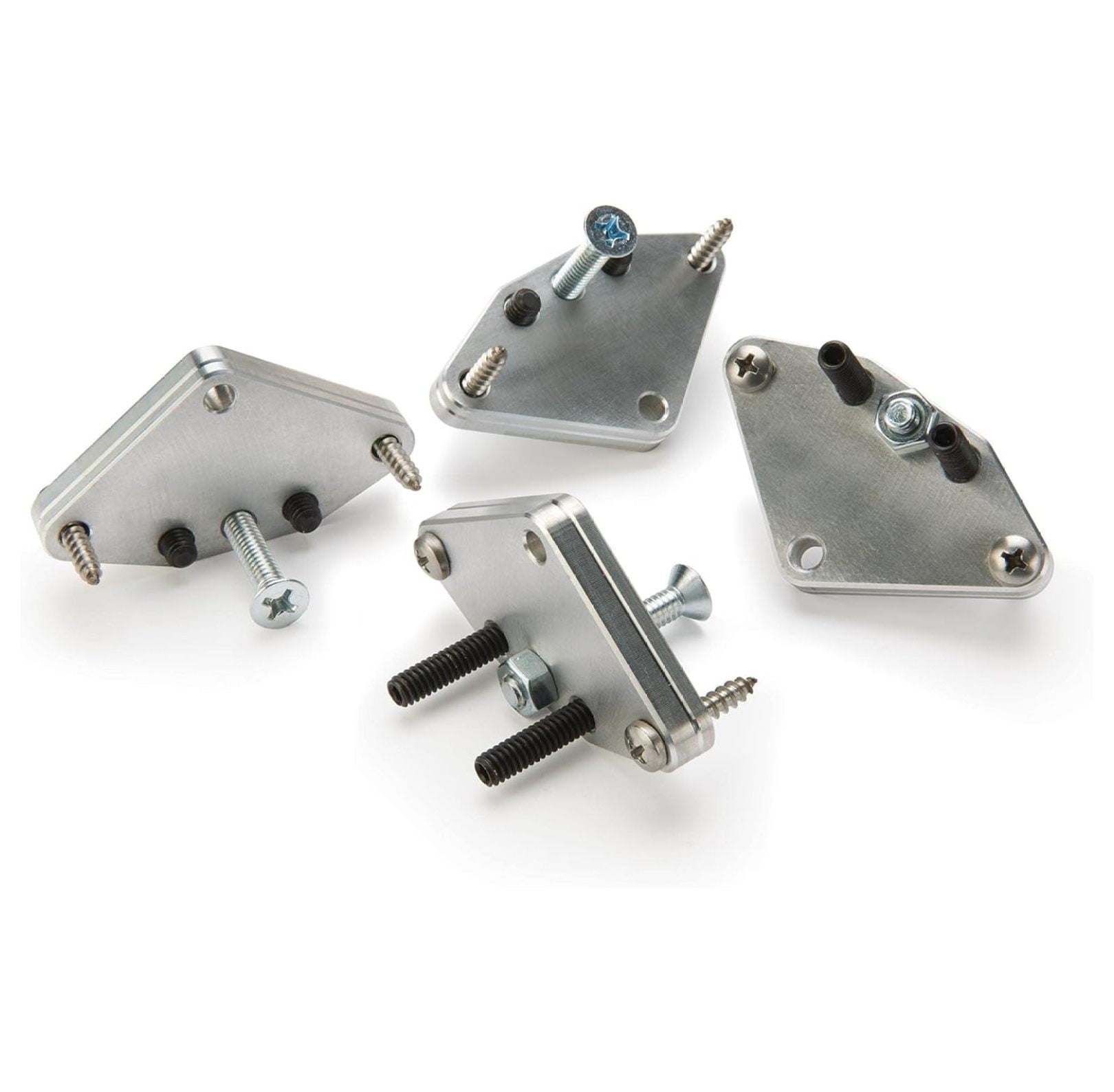 Router Table Leveling Pads - 6000 Series Aluminum Corner Levelers - 4 ...