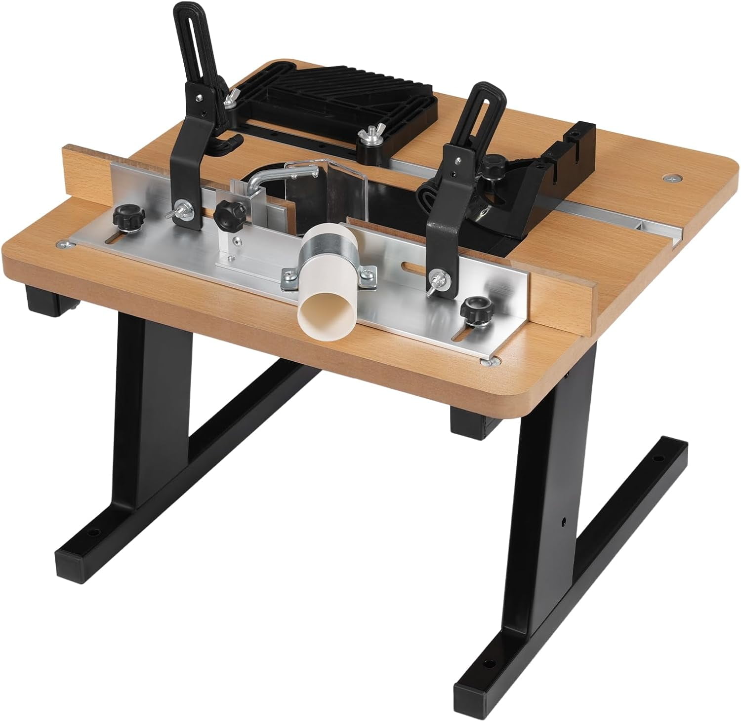 Router Table with Stand and Adjustable Fence, MDF Router Table,Benchtop ...