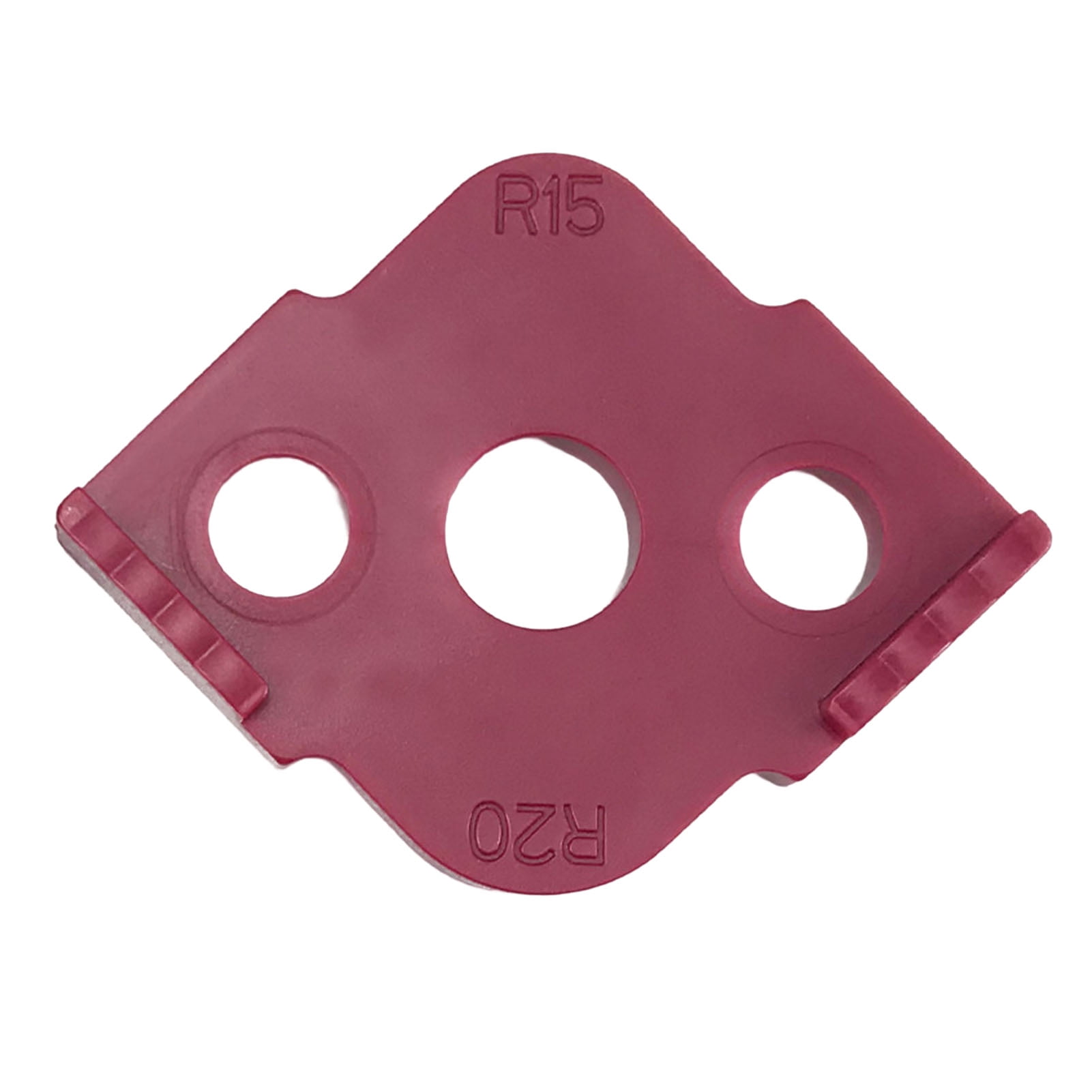 Router Template R Angle Semi-Circle 3 Holes High Accuracy Labor-saving ...