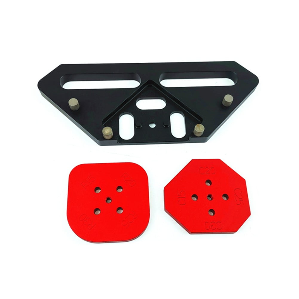 Router Template Table Corner Jig R15 R20 R30 Woodworking Chamfer Panel ...