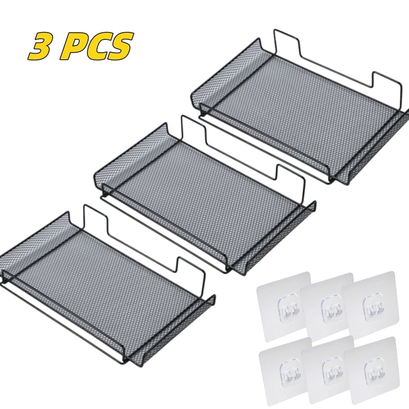 Router rack tv set-top box organizer self-adhesive shelf wall-mounted ...