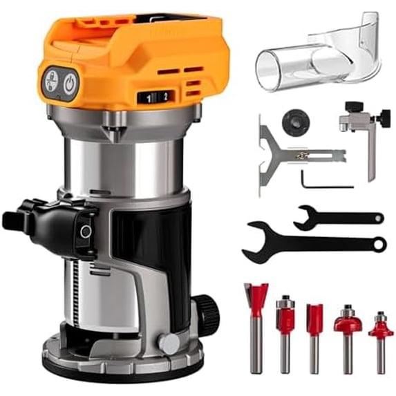 Router tool Cordless Router compatible with Dewalt 20V MAX battery (NO ...